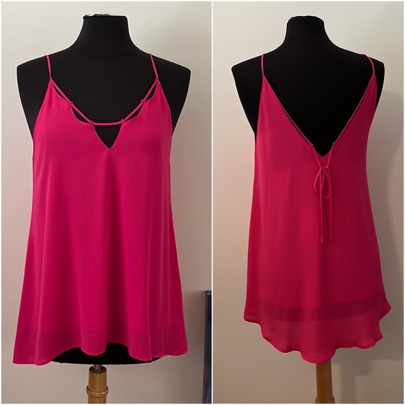 Lush | Tops | Hot Pink Summer Top | Poshmark